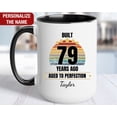79th Birthday Gift Personalized Mug Built 79 Years Ago Gift for 79 Year ...