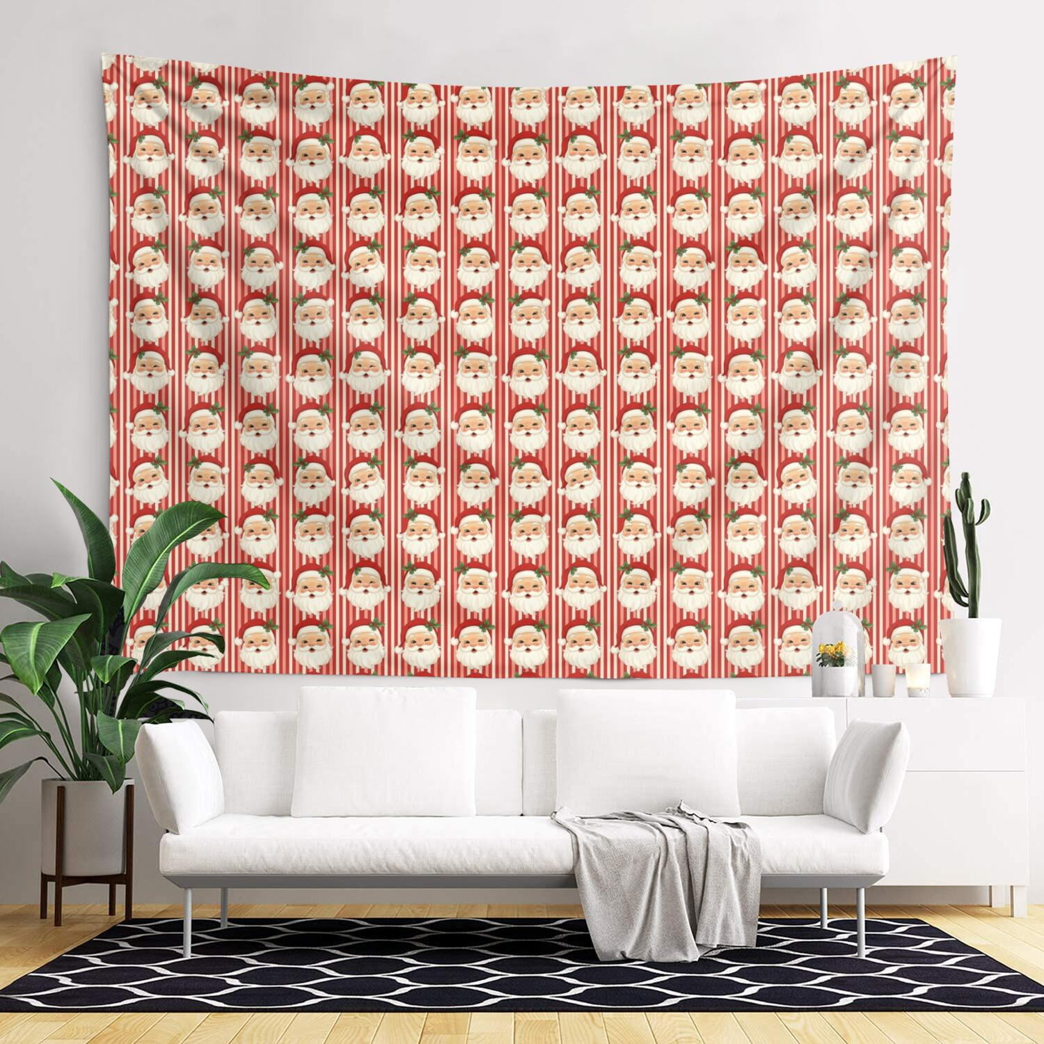 79x60 Inch Rectangle Wall Tapestry for Indoor & Outdoor, Living Room ...