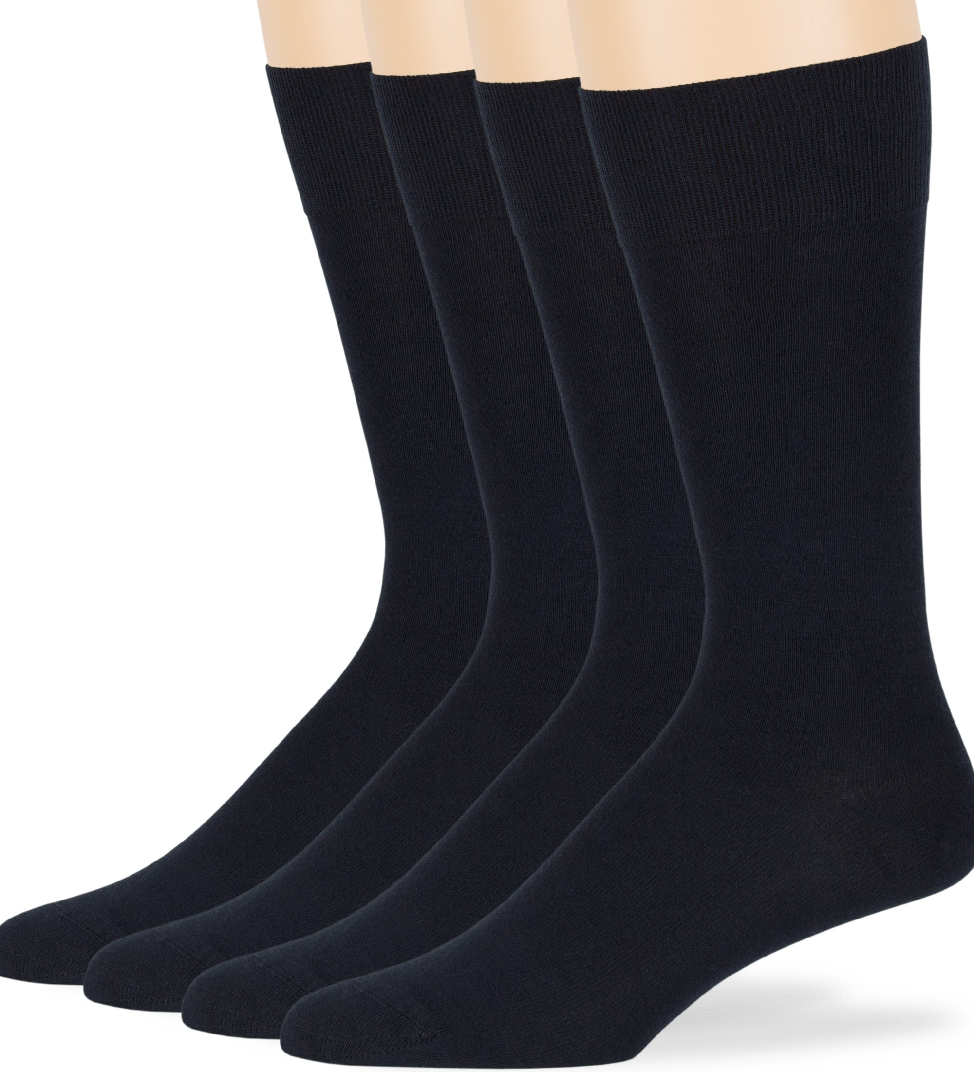 7BIGSTARS KINGDOM Men's Bamboo Big and Tall Dress Socks - 4 Pack ...