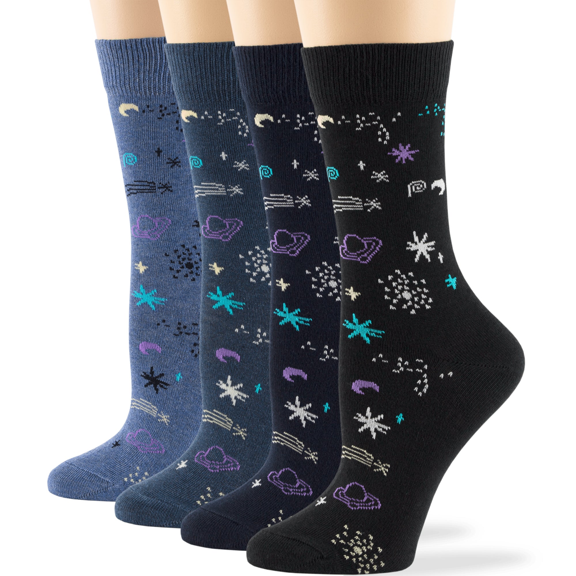 Muk LUKS Women's Microfiber Crew Boot Sock, 1-Pack, Size 6-11 - Walmart.com