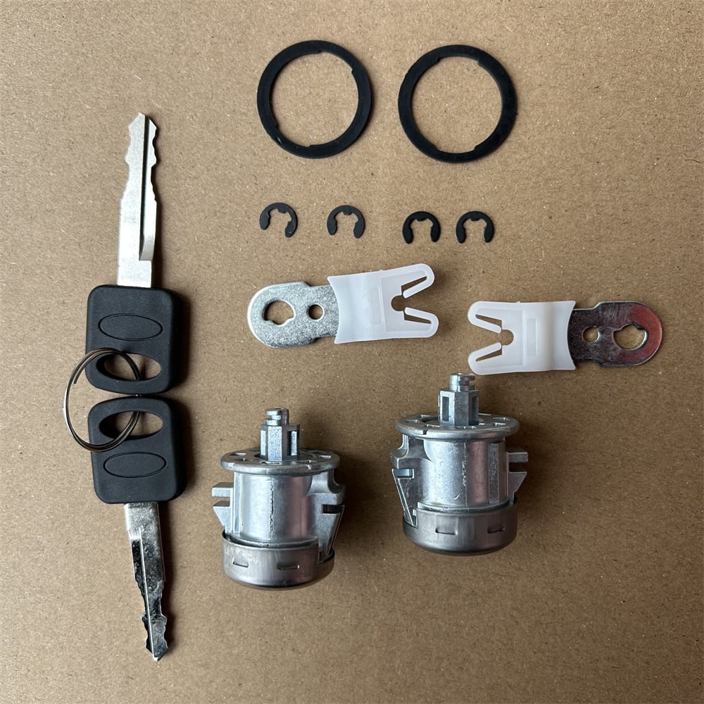7C3Z-1521990-A Door Lock Cylinder & Keys For Ford F150 F350 F250 F450 ...