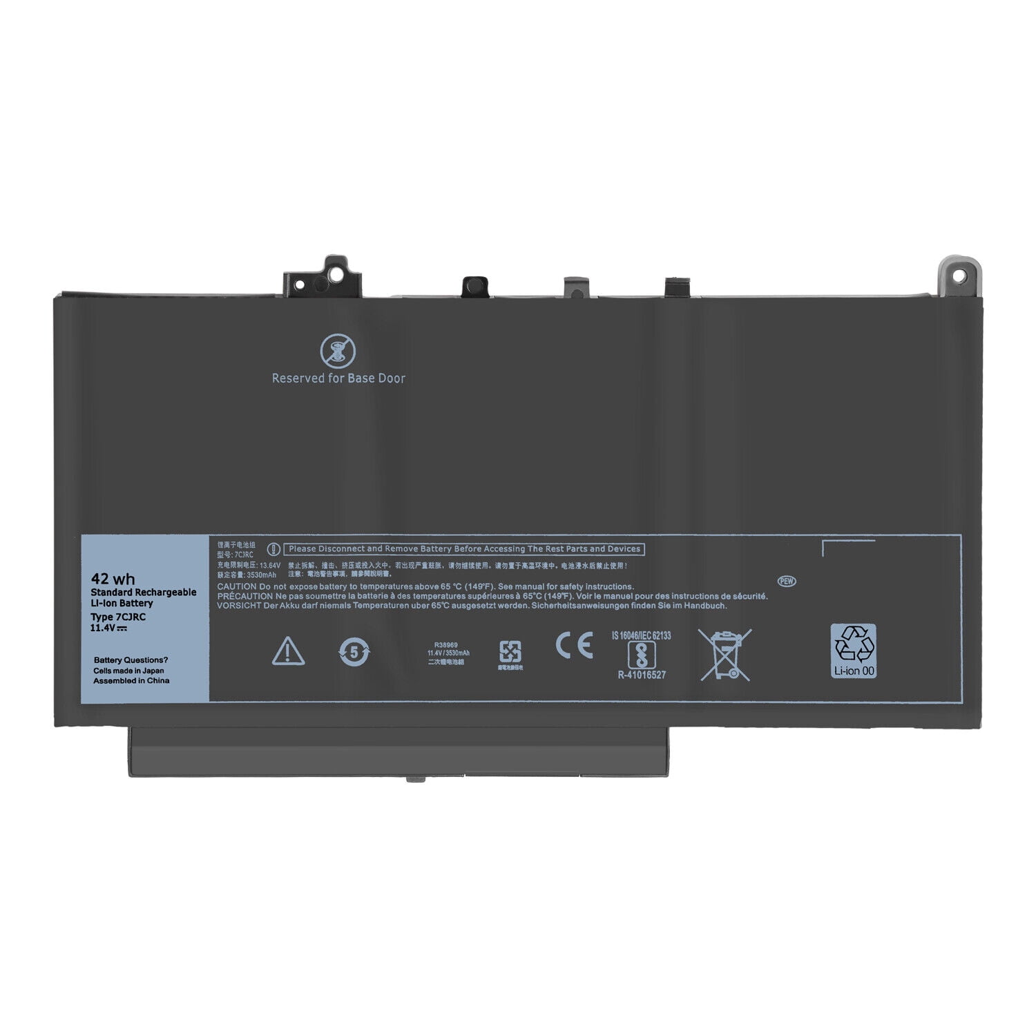 7CJRC Laptop Battery Compatible with Dell Latitude E7270 - Walmart.com