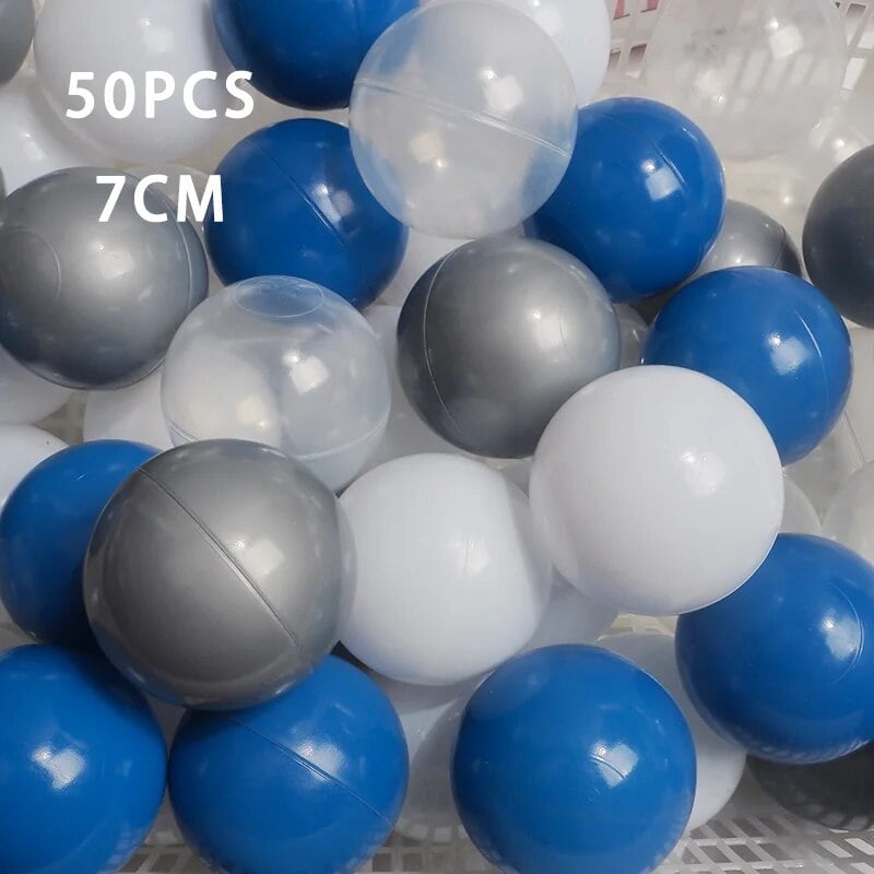 7CM 50 Pcs/lot Plastic Ocean Wave Balls Children Toys Soft Kids ...
