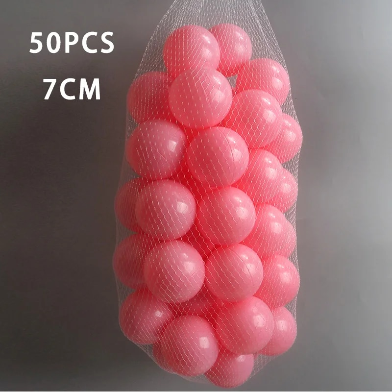 7CM 50 Pcs/lot Plastic Ocean Wave Balls Children Toys Soft Kids ...