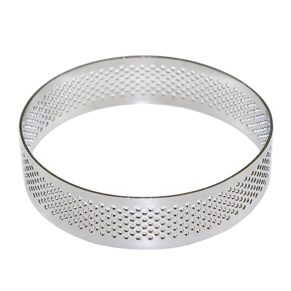Stainless Steel Perforated Tart Ring for Baking Tools 7CM - Walmart.com