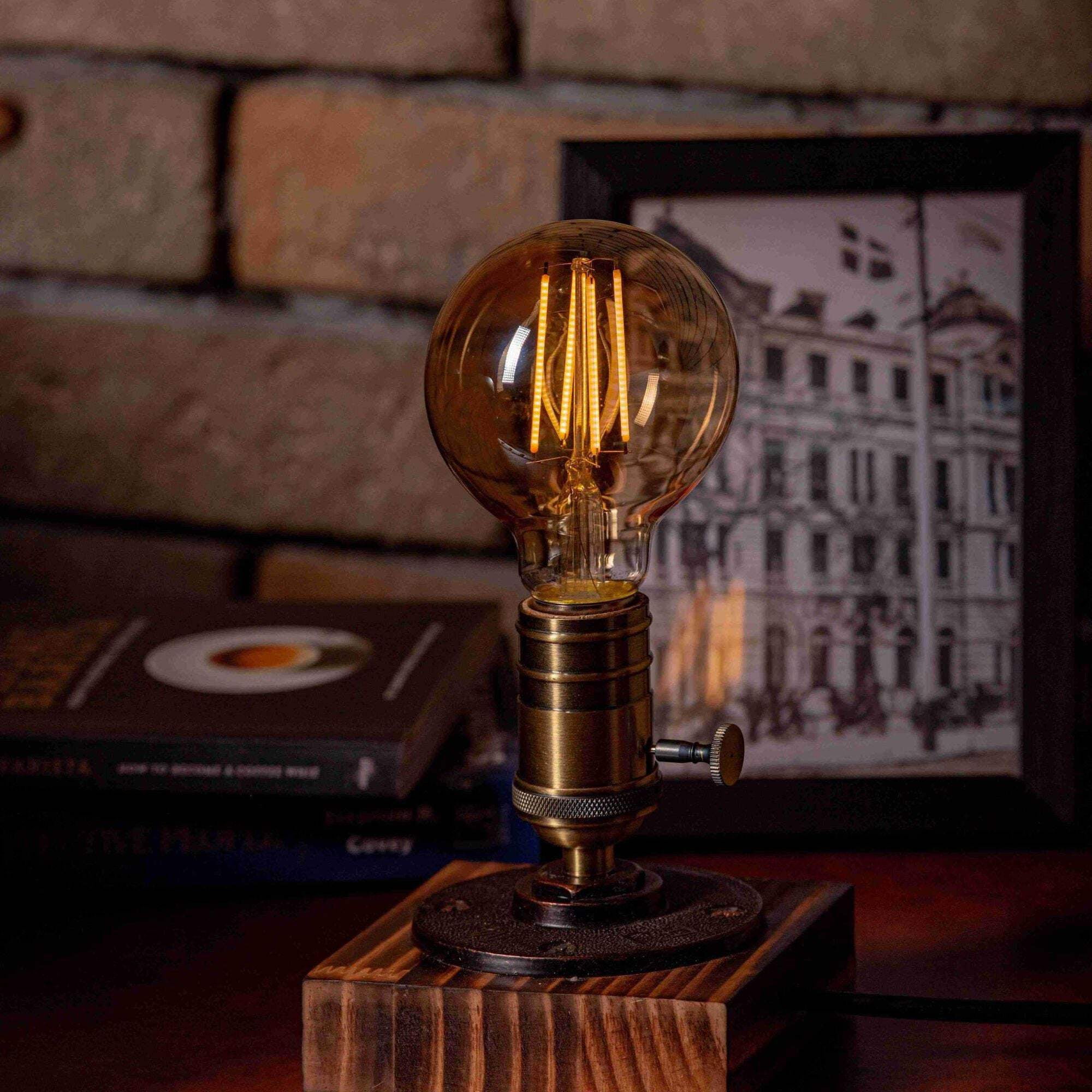 7DAY'S Edison steampunk Handmade Vintage Adjustable Pipe Lamp - Walmart.com