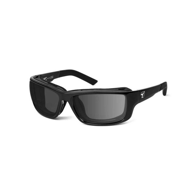7EYE Unisex Notus Darkshift Photochromic Riding Eyewear - Glossy Black ...