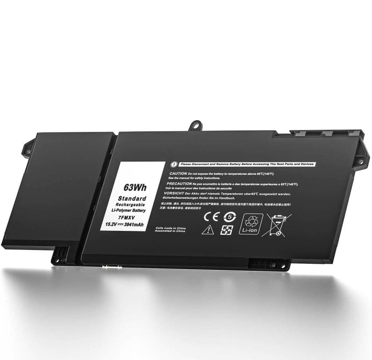 7FMXV Laptop Battery for Dell Latitude 5320 7320 7420 7520 5285 Series ...