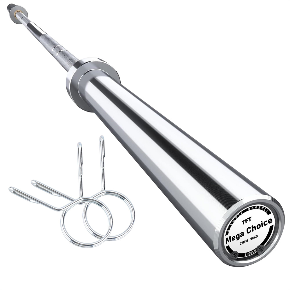 7FT Barbell, Weight Bar For Weightlifting and Powerlifting 45lb, Bar ...