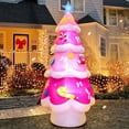 7ft Inflatable Christmas Tree Outdoor Christms Tree Blow Up Yard