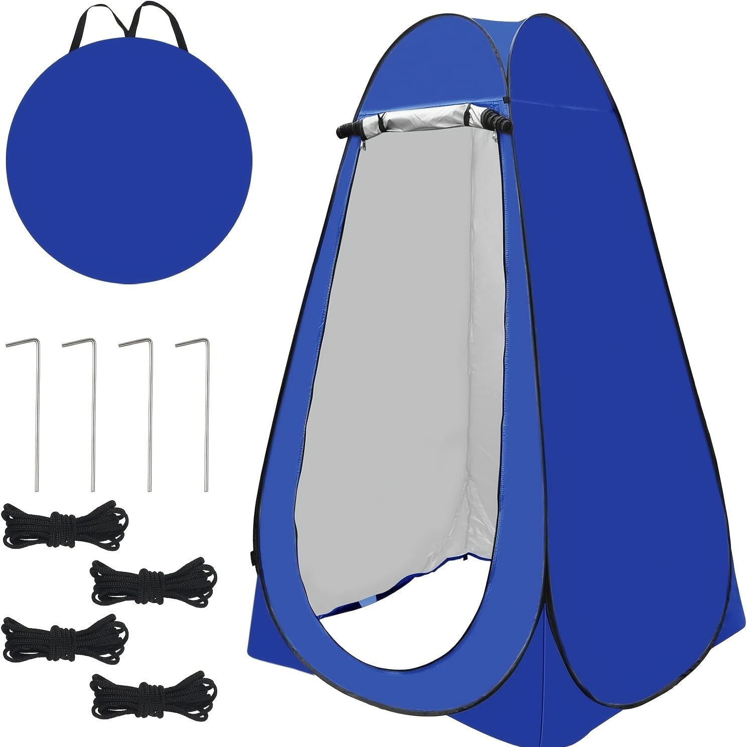 7FT Portable Privacy Tent Instant Changing -Room For Camping, Beach, Pool, Outdoor Shower ...