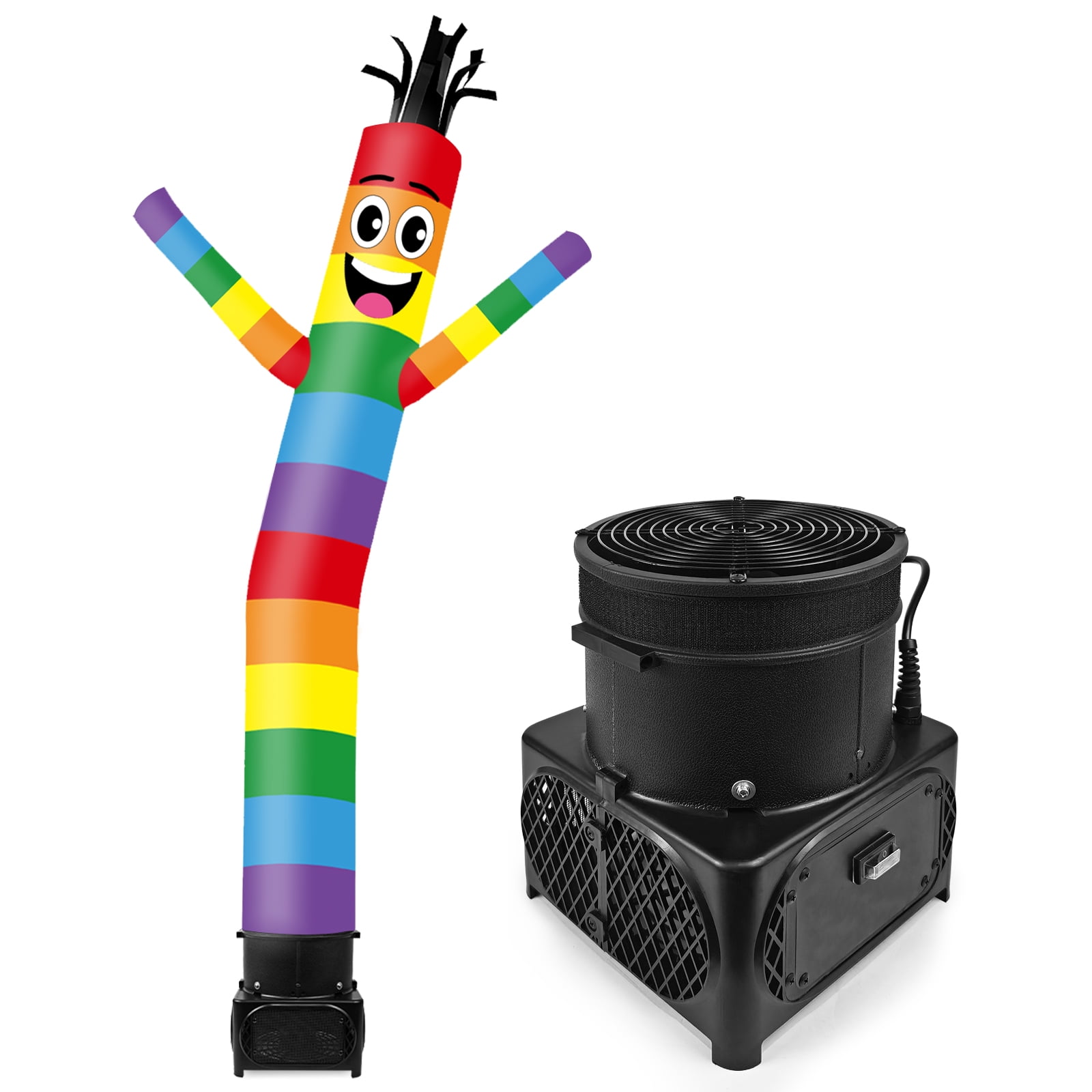 7FT Tall Inflatable Tube Man Wacky Wavy Dancing Guy with Weather ...