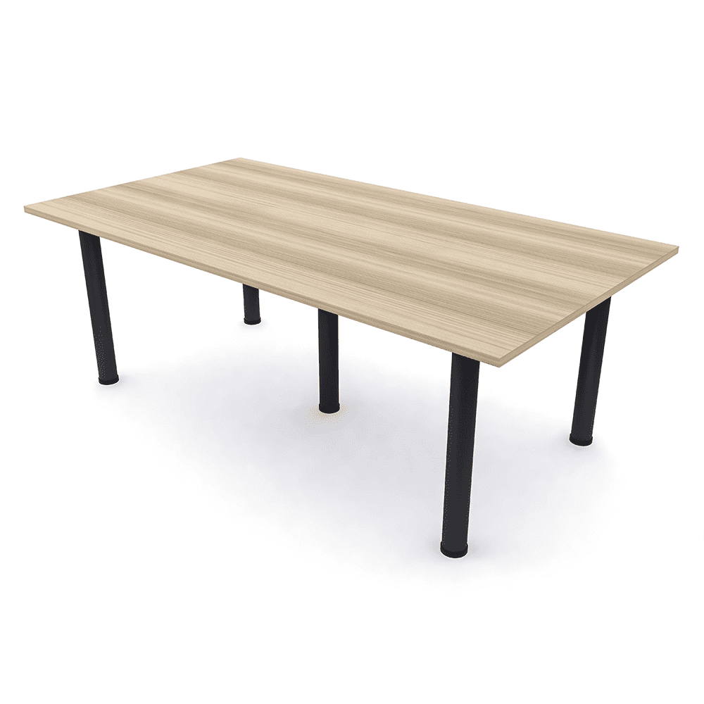 7Ft Rectangle Conference Room Table Power And Data Post Legs - Walmart.com