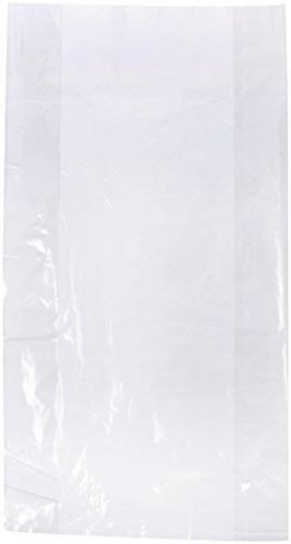 7G083015 0.75 mil TUF-R Standard Linear Low Density Gusset Bag, 8" x 3 ...