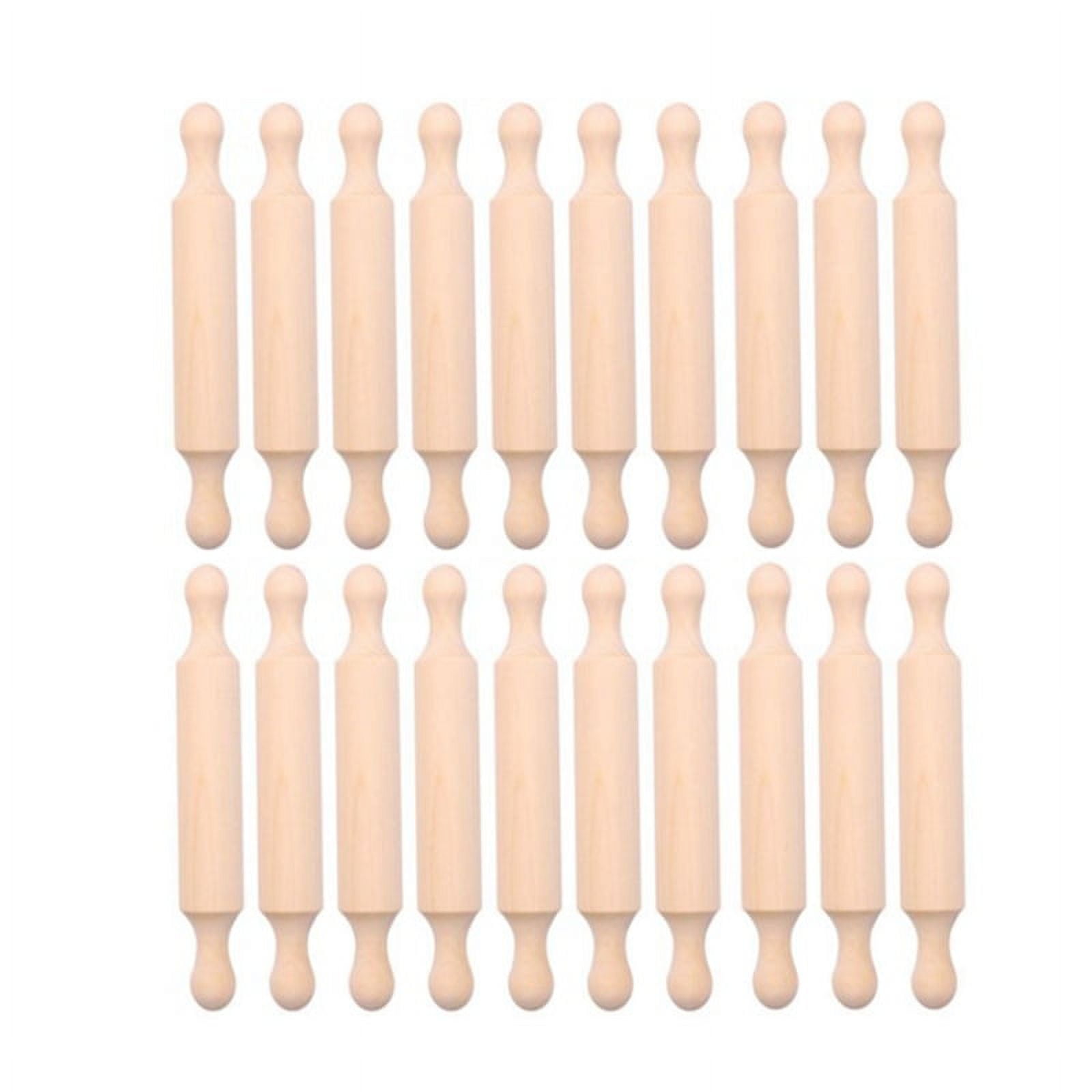 7In Wooden Mini Rolling Pin Long Kitchen Baking Small Dough Rolling Pin ...