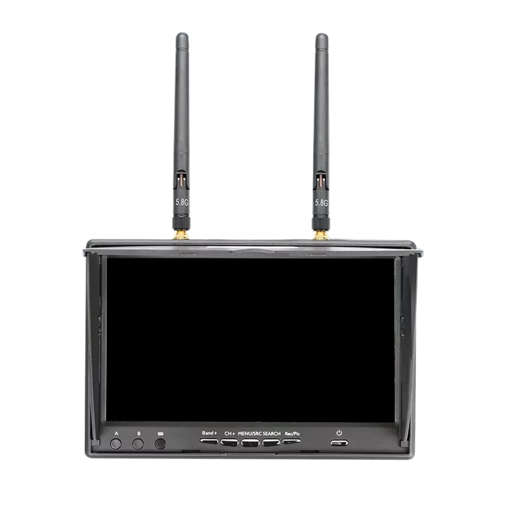 7Inch 5802D 5.8G FPV Handheld Screen Double Reception with DVR Screen 7 ...