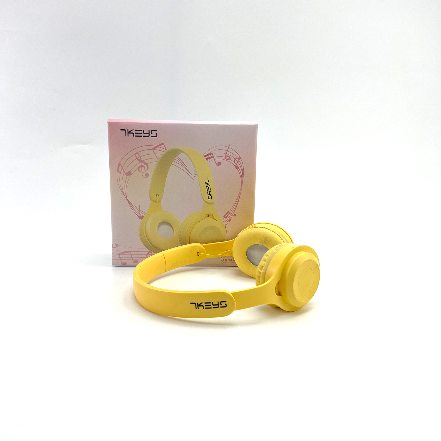 7KEYS Headphones , Bluetooth Headphones , Built-in HD Mic, HiFi Stereo ...