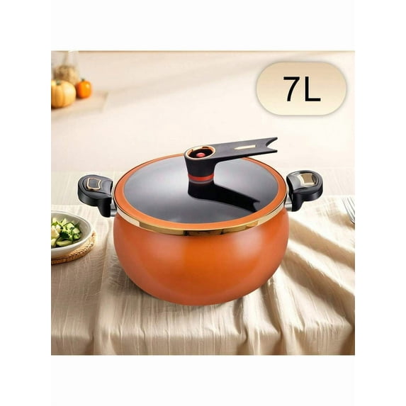 7L Extra-Large Stew Pot With Locking Lid - 26cm/10in Versatile Cooking ...
