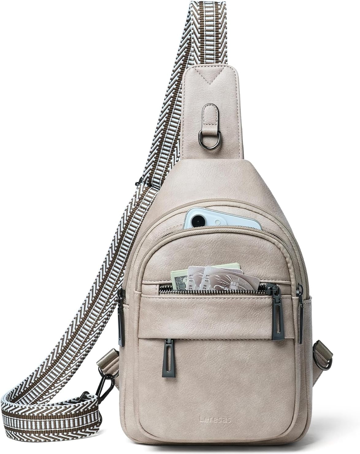 7L Sling Bag for Women Crossbody Bag Sling Purse Fanny Packs Vegan ...