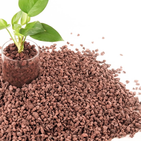 Landscaping Red Lava Rock