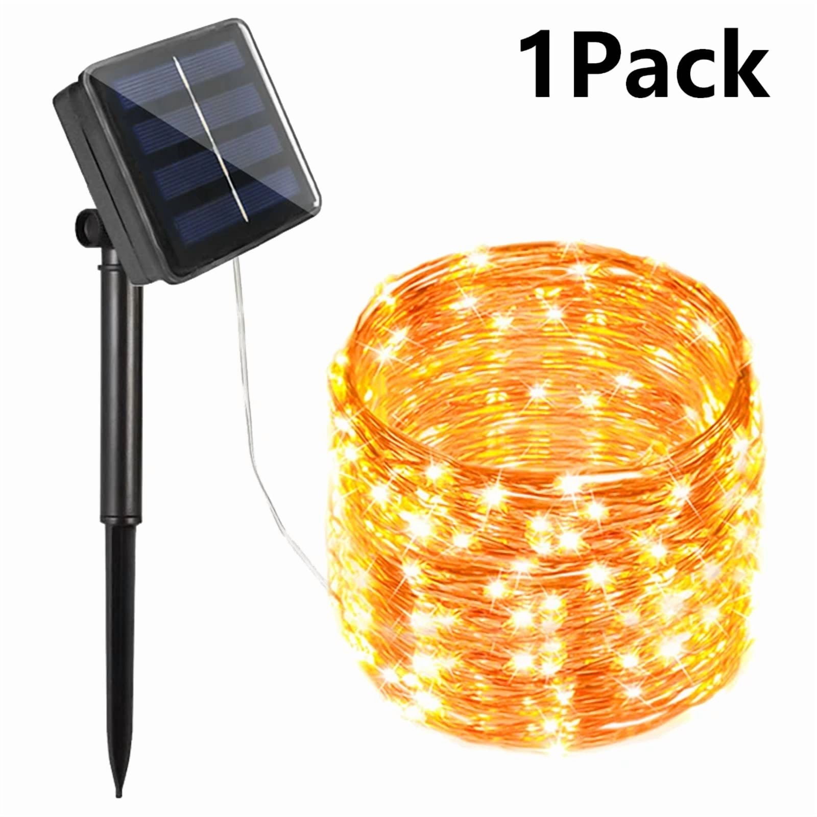 7M/12M/22M/32M LED Solar String Fairy Lights Outdoor Path Garlands Lamp ...