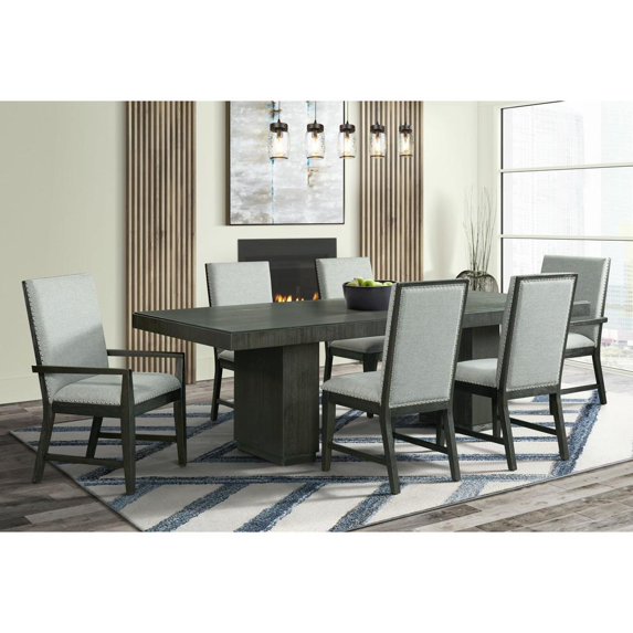 Picket House Furnishings 7PC Standard Height Dining Table Set in Gray ...