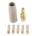 7PCS Coating Protection Nozzle Set for 15AK Airless Gas Shield, 0.8mm ...