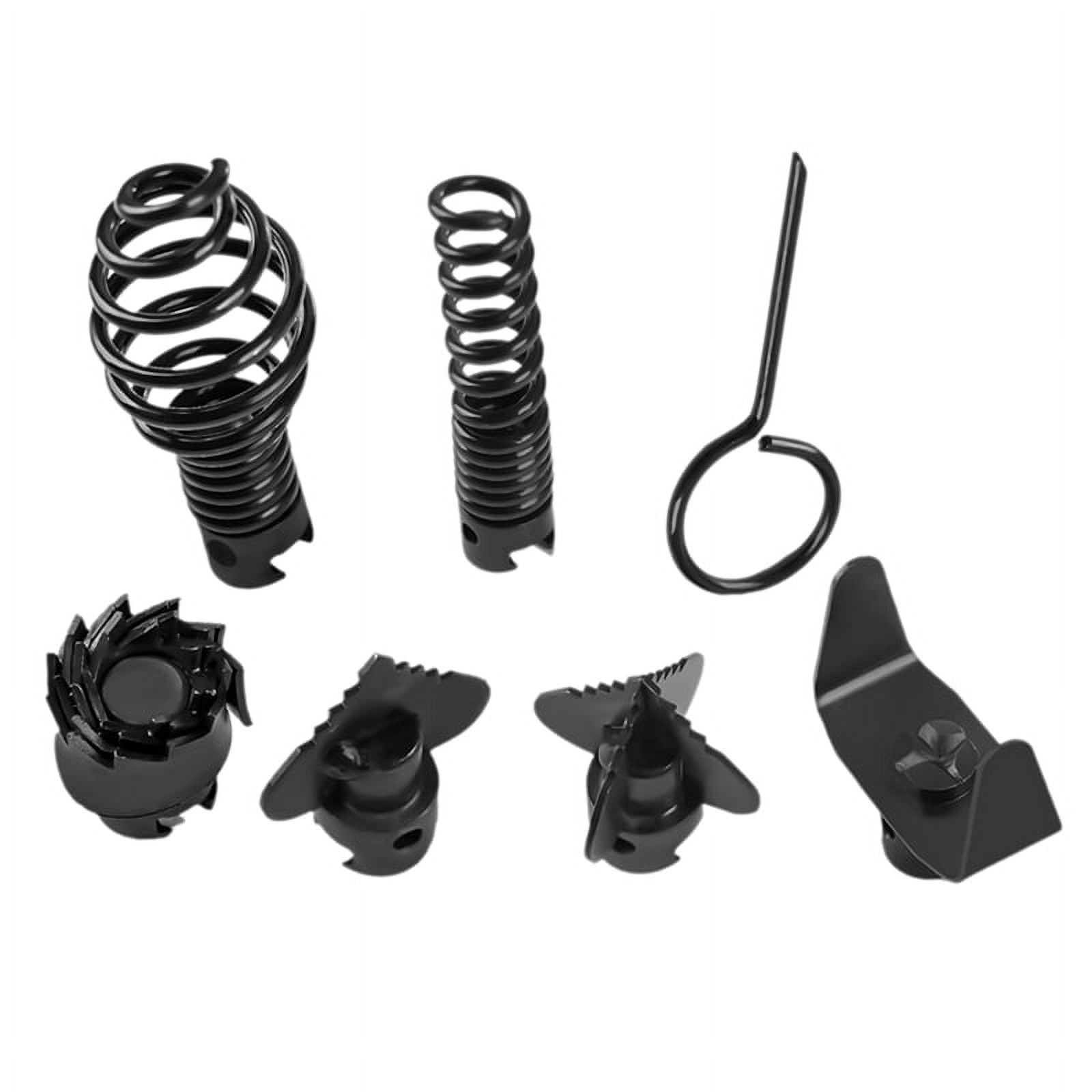 7PCS Drain Cleaner Combination Cutter Heads Set,Drill Attachment-Drain ...
