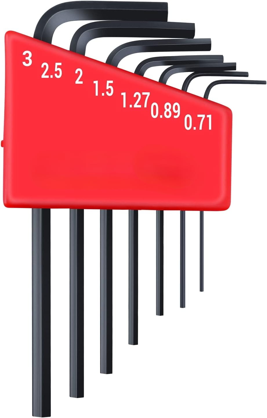7PCS Mini Metric Hex-L Key Allen Wrench, 0.7mm, 0.9mm, 1.27mm, 1.5mm ...