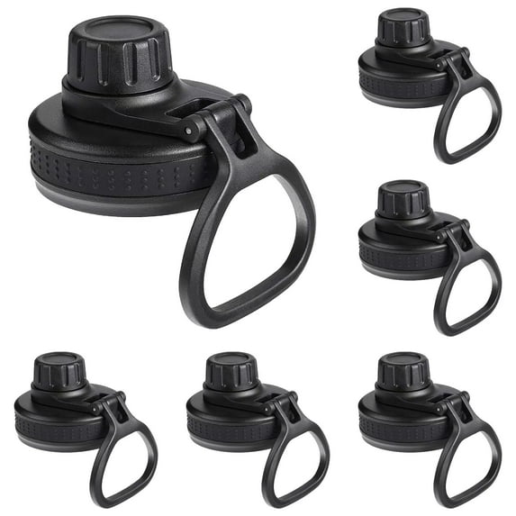 7PCS Replacement Lid Fits for Sports Water Bottles Wide Mouth, Spout ...