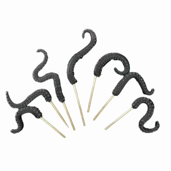 7PCS SeaMonster Tentacles Octopus Tentacle Plant Stake Garden Stakes ...