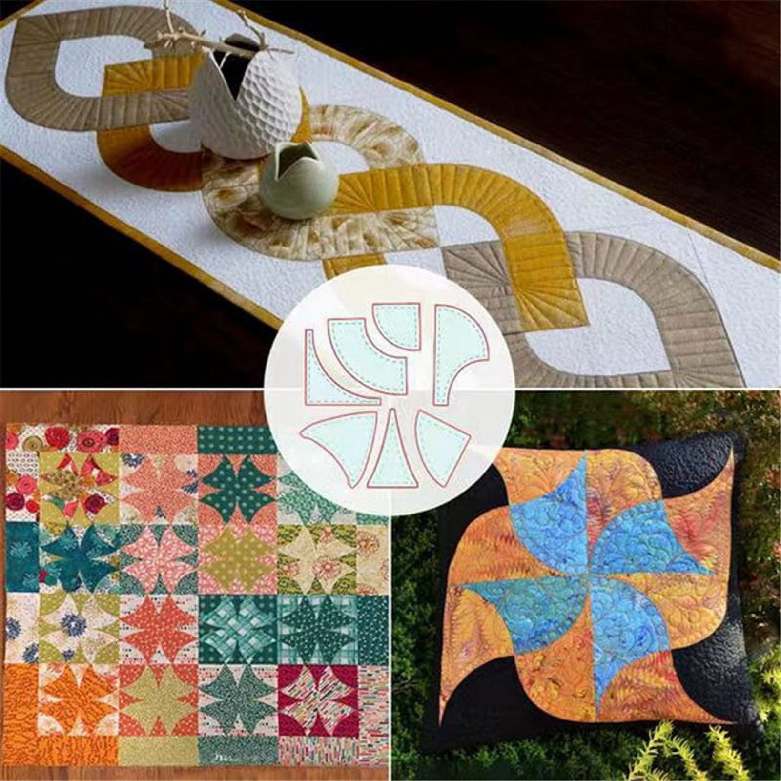 7PCS Table Flag Quilting Ruler Kit Patchwork Ruler Quilting Tools DIY ...