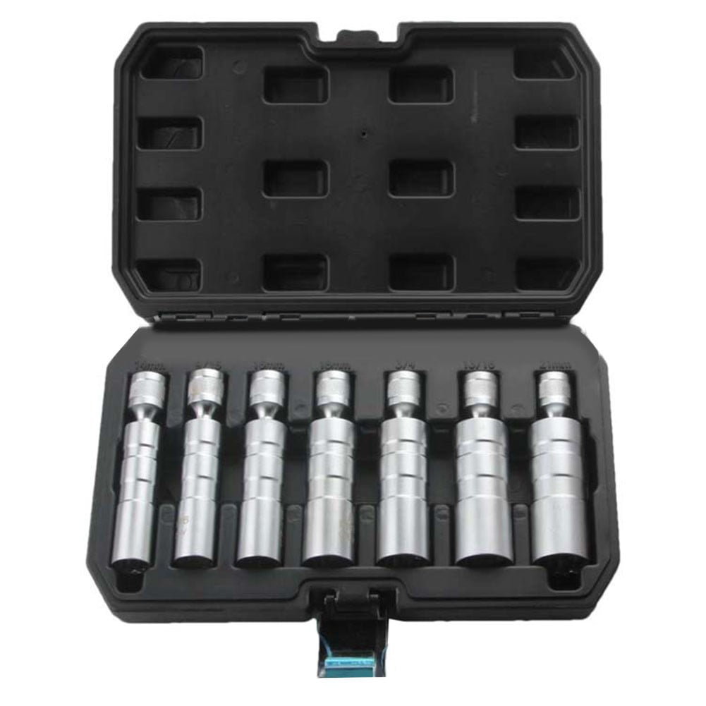 7Pcs 3/8 Spark Socket Magnetic Socket Wrench Combination Tool Set ...