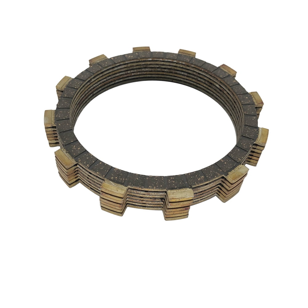 (7Pcs A Set) JS400 Transmission Friction Plates For Jianshe 400 400cc ...