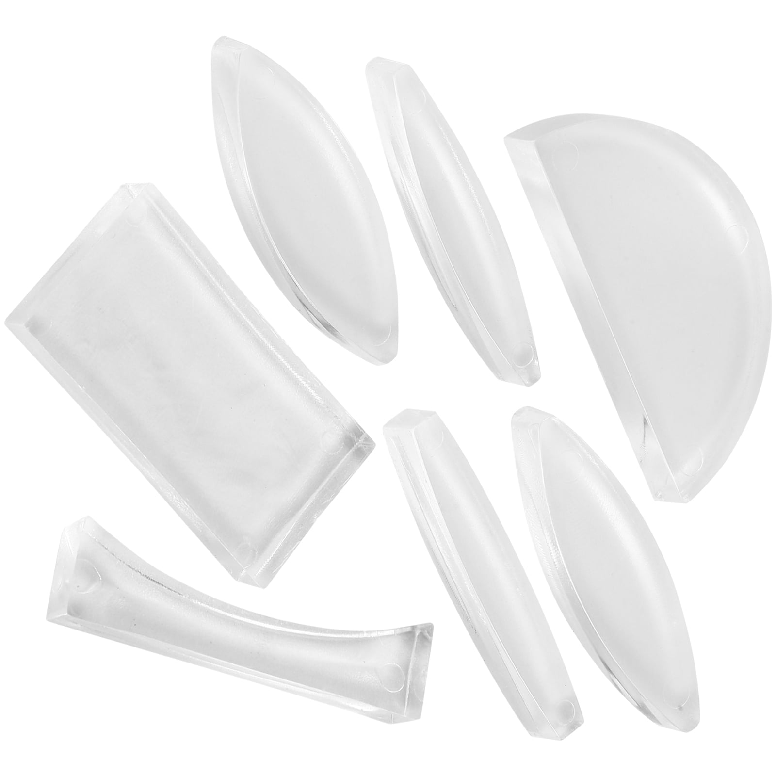 7Pcs Acrylic Science Optical Lens Concave Convex Lens Physics ...