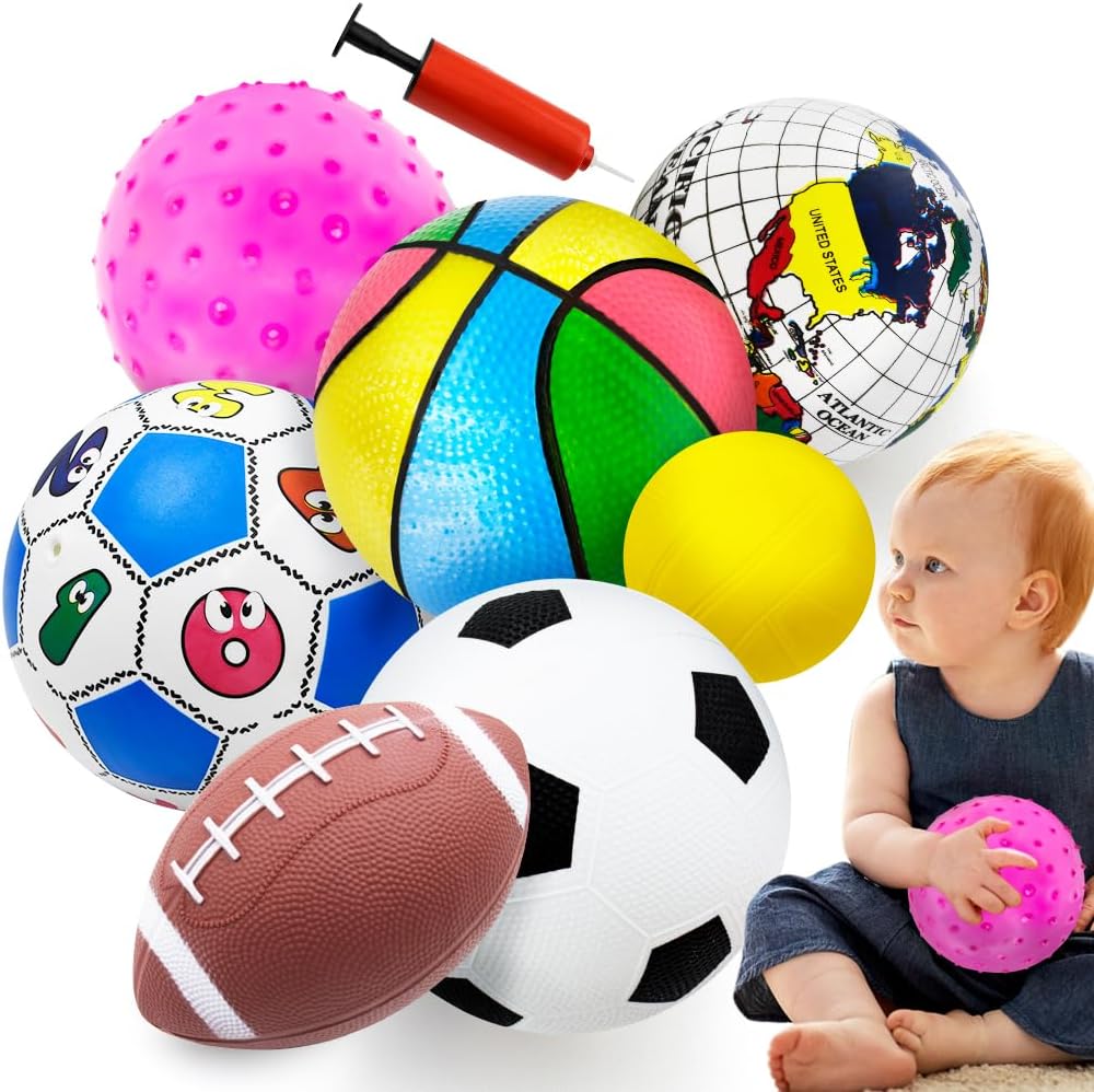 Daball Kid Size 1 Soccer Ball With Pump Age 1- 3 (Corgi Dog) - Walmart.com