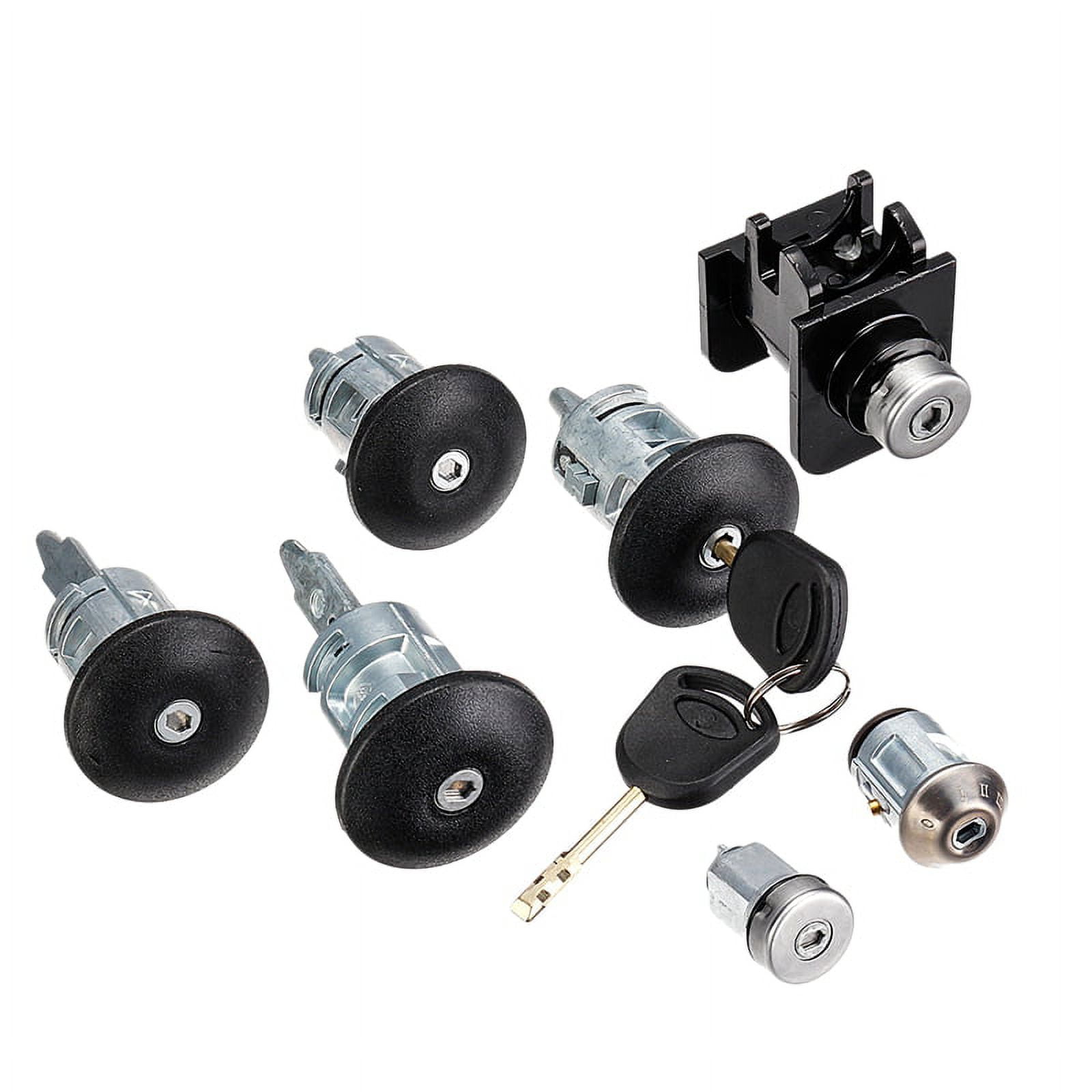 7Pcs Car Door Locks Keys Set 4359018 1C1A-V22050- for TRANSIT Mk6 2000 ...