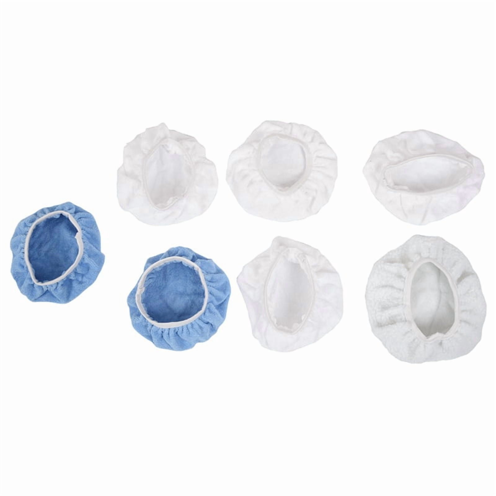7Pcs Car Polisher Pad Bonnet Hood Set Buffing Pad Cover for 220mm-250mm ...
