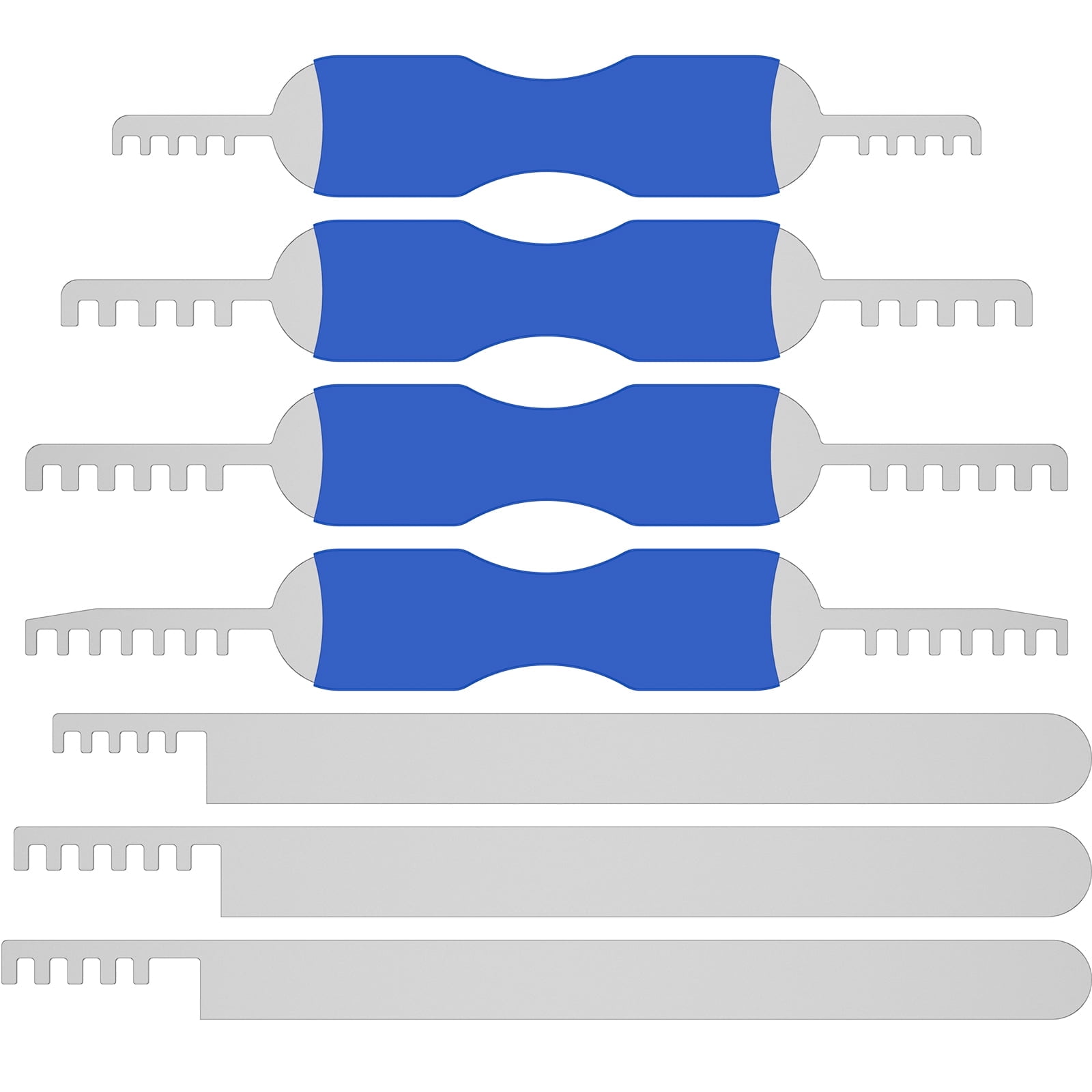 7Pcs Comb Pick Set Stainless Steel Wear Resistant House Lock Pick Set ...