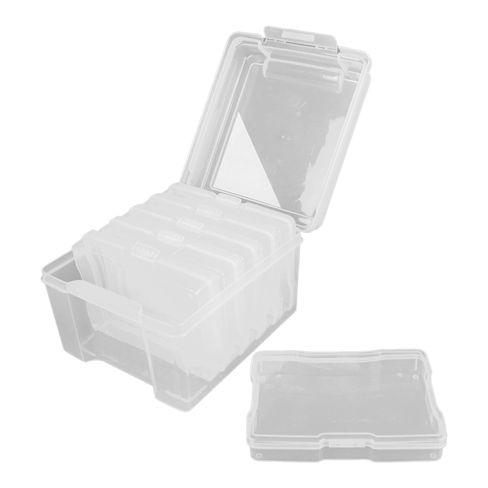 7Pcs Craft Storage Containers Photo Organizers Strong Load-Bearing ...