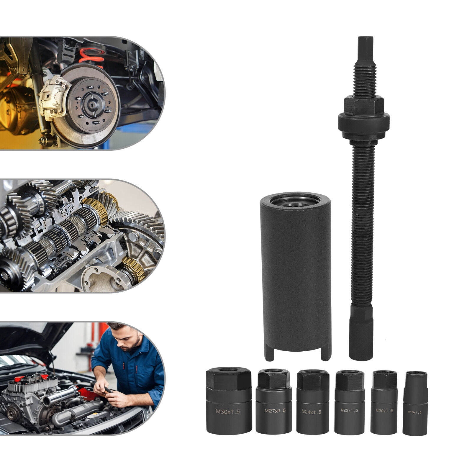 7Pcs Drive Shaft Puller Extractor Tool Kit, Drive Shaft Pulling Removal ...