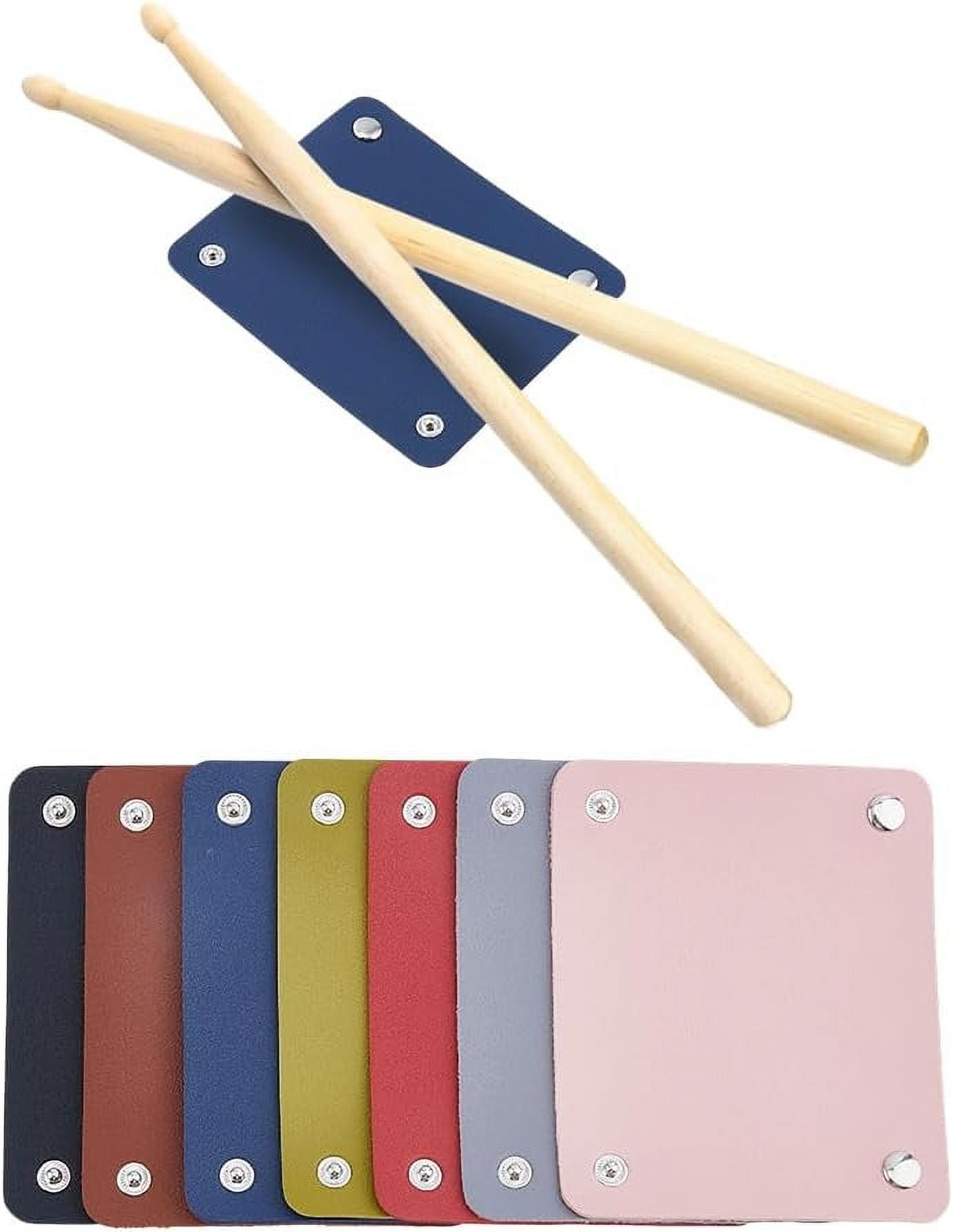 7Pcs Drumstick Case Bag Leather Drumstick Holder small Drumstick ...