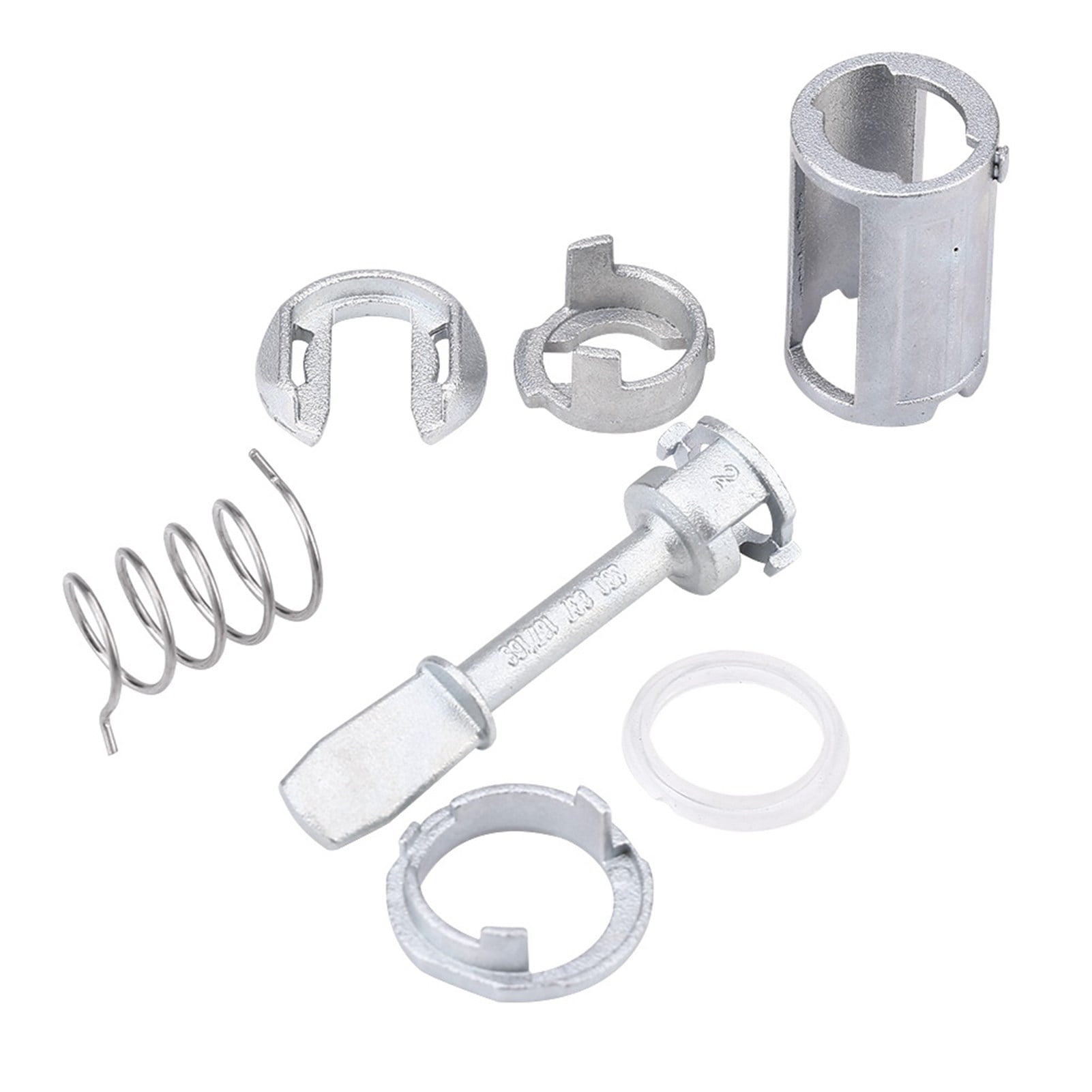 7Pcs Front Left Right Metal Door Lock Cylinder Barrel Repair Kit for ...
