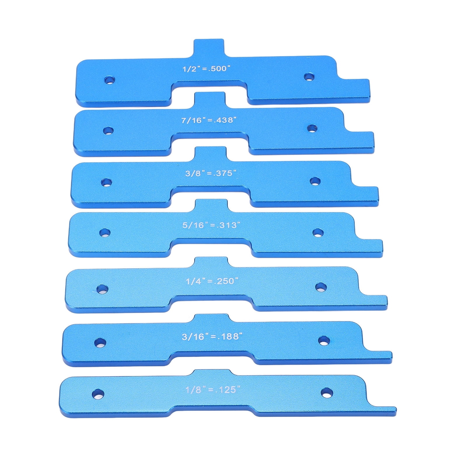 7Pcs Gauge Block Set ,Router Table Set Up Bars ,Router Table,Aluminum ...