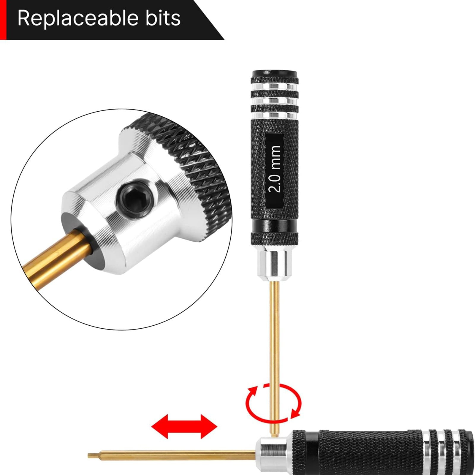 7Pcs Hex Screwdriver Set Repair Tool Kit Set Nut Key Socket For Rc Cars ...