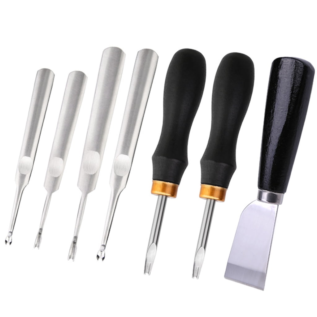 7Pcs Leather Edging Beveler Tool Leather Edging Skiving Tool Leather ...