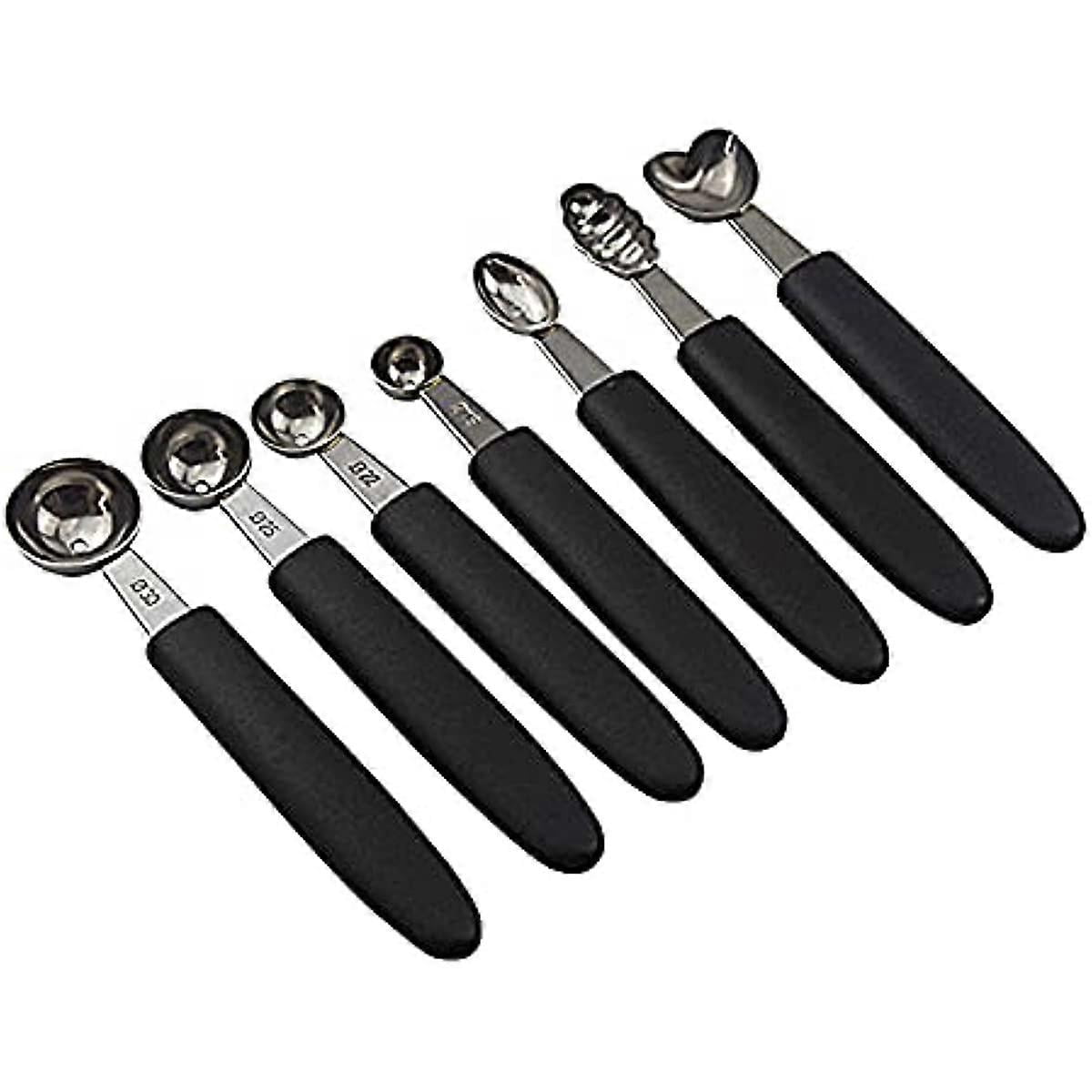 7Pcs Melon Baller Scoop Set Stainless Steel Baller Scoop Stainless ...