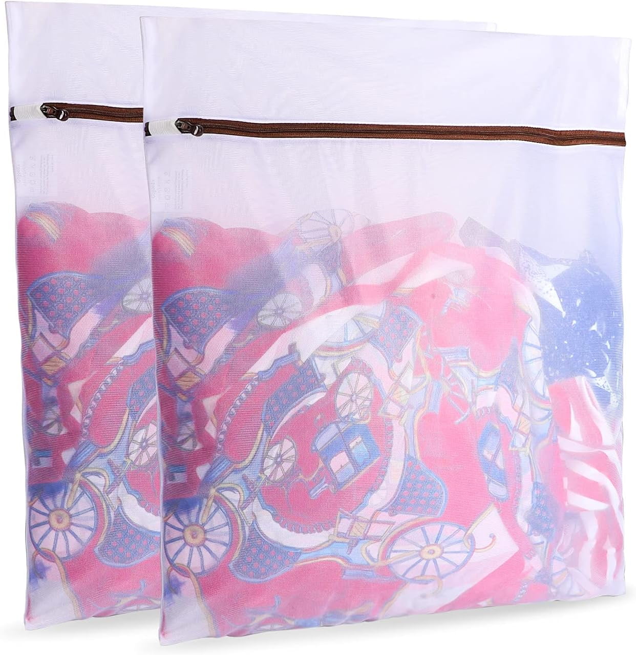 7Pcs Mesh Laundry Bags for Delicates with Premium Zipper, Travel ...