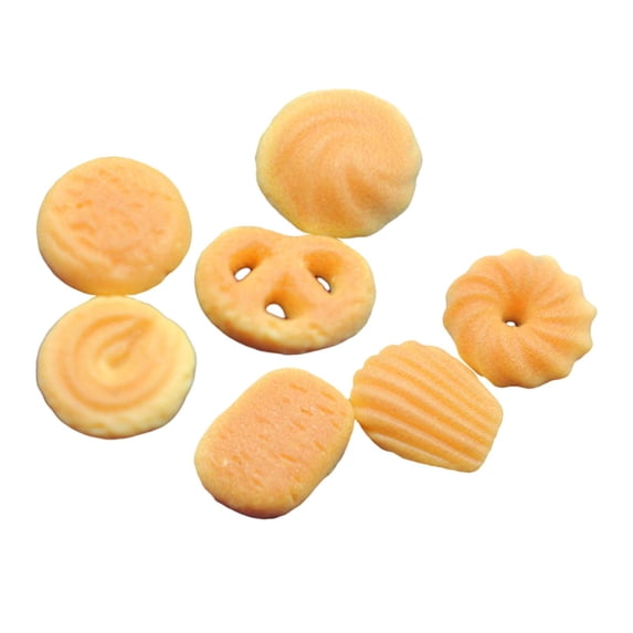 7Pcs Mini Dessert Biscuits Kitchen Accessories Mini Danish Cookie ...