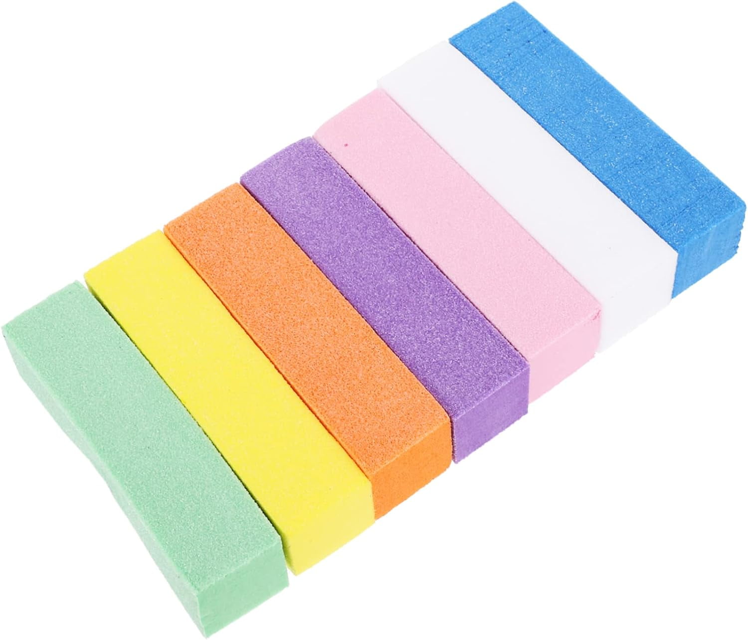 7Pcs Nail polishing Strip Nail File Block Nail Buffing Block Mini ...